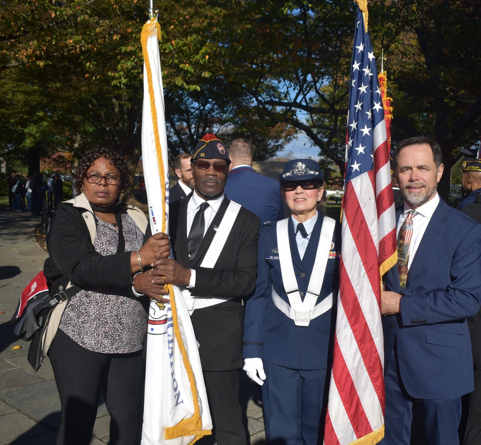 Mimms, Humphrey Represent BVA at DC Veterans Day Events – Blinded ...